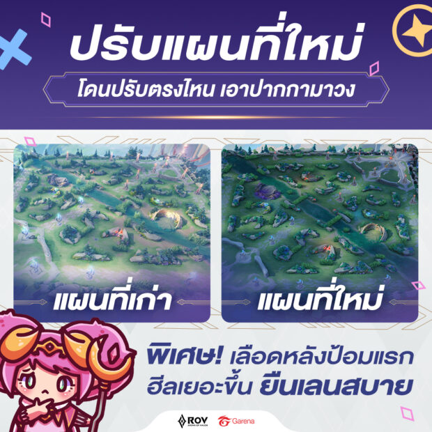 RoV เปิดตัวแครี่ใหม่ Teeri ยกเครื่องแผนที่ | เดลินิวส์