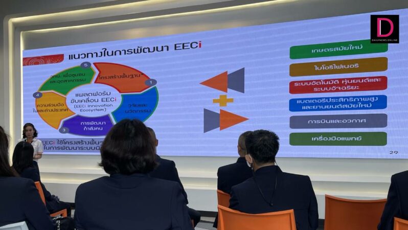 สรุปบทเรียนการศึกษาดูงานการพัฒนานวัตกรรมเพื่อสร้างความยั่งยืนที่ EECi ...