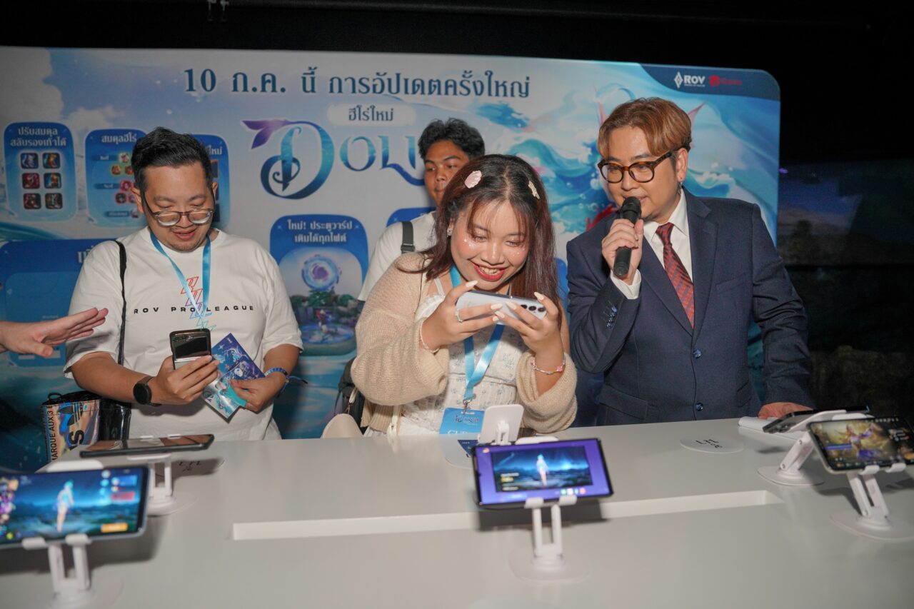 RoV จัดงาน DOLIA Night at the Aquarium เผยโฉม "Dolia" ฮีโร่เงือกสาว ...