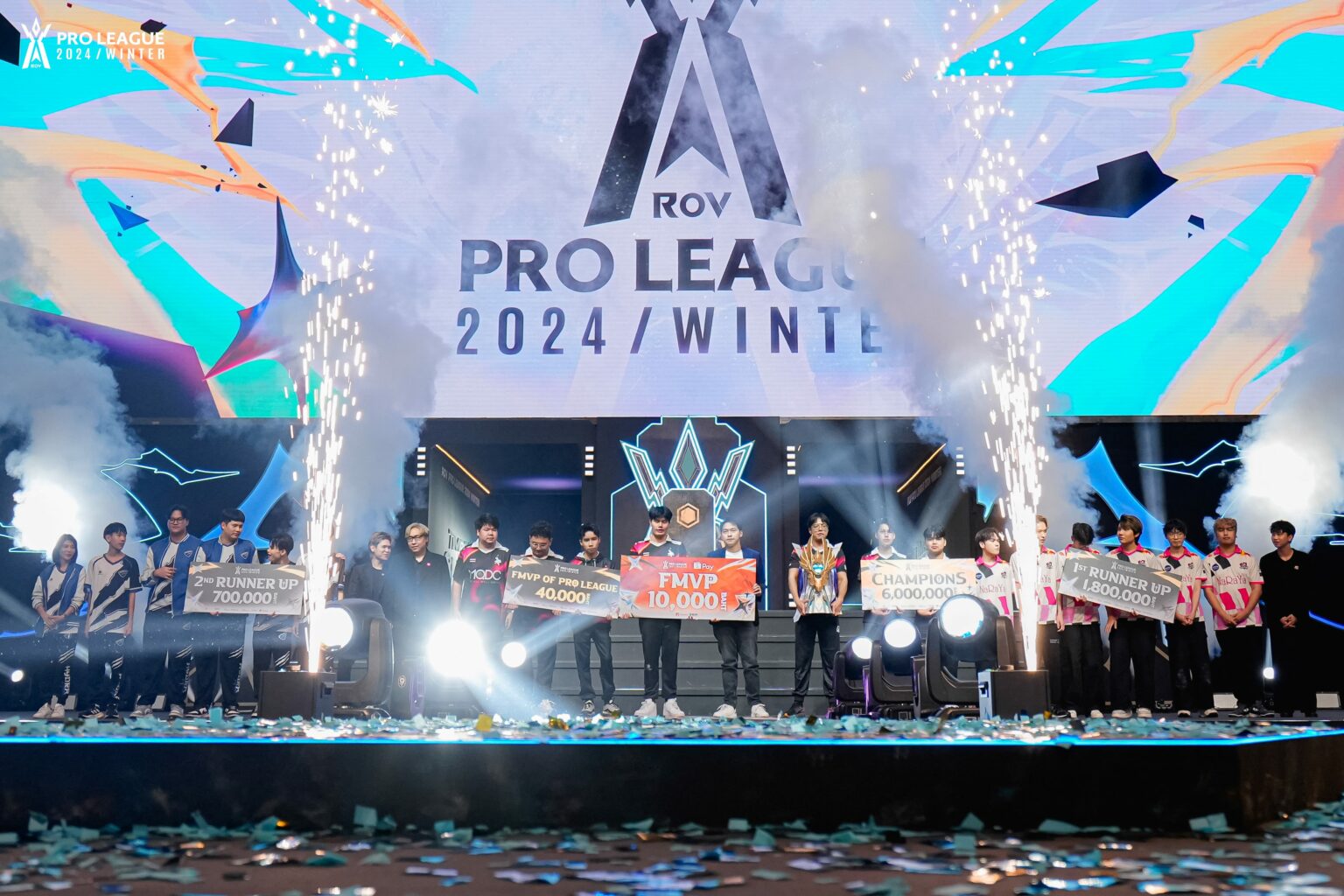 eArena ผงาดคว้าแชมป์ RoV Pro League 2024 Winter ได้สำเร็จ! | เดลินิวส์