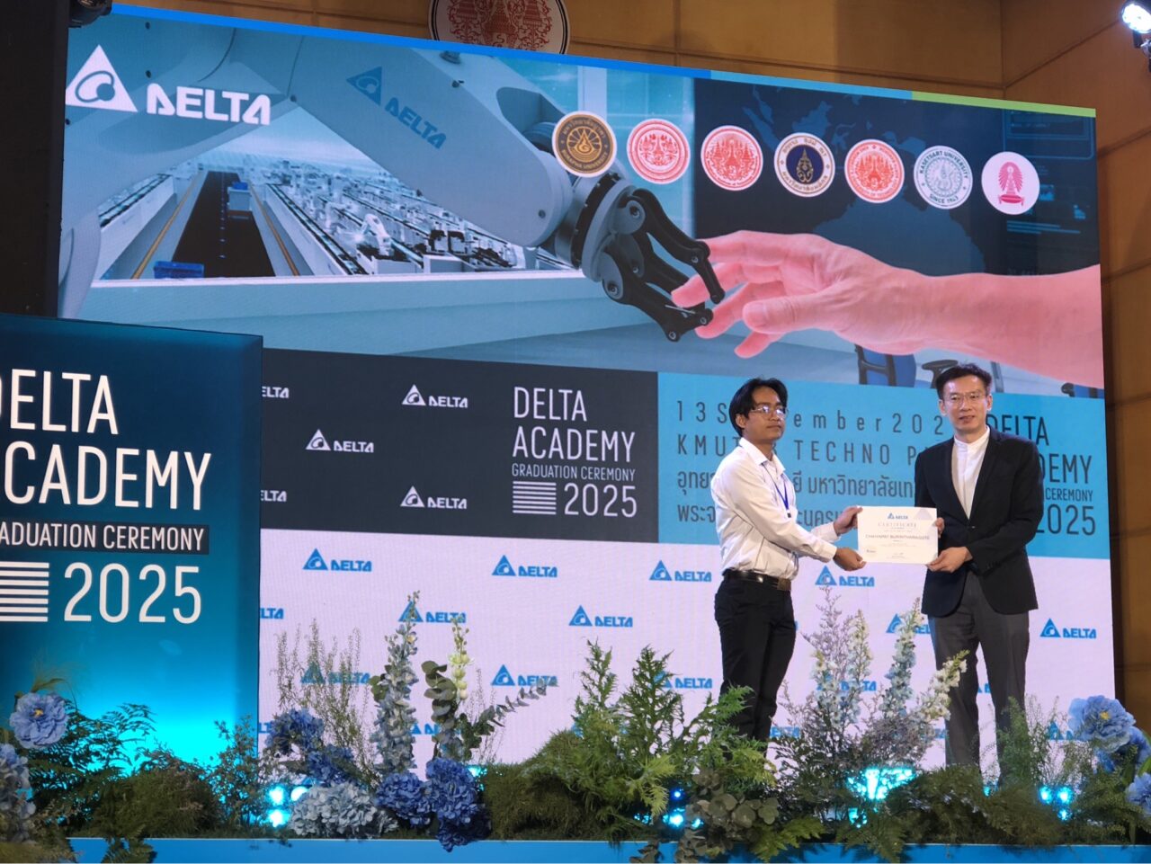 มจพ. เจ้าภาพงาน Delta Academy Graduate Ceremony 2025 มอบประกาศนียบัตร ...